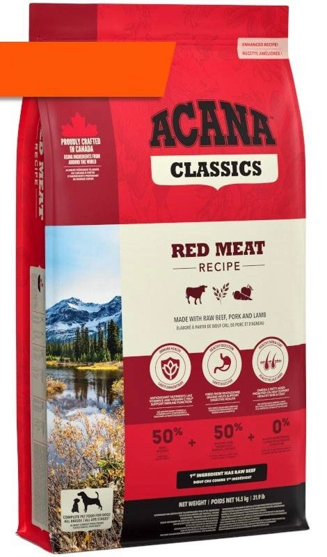 ACANA Red Meat Dog 14,5kg - ZooLand.com.de | Online-Zoohandlung