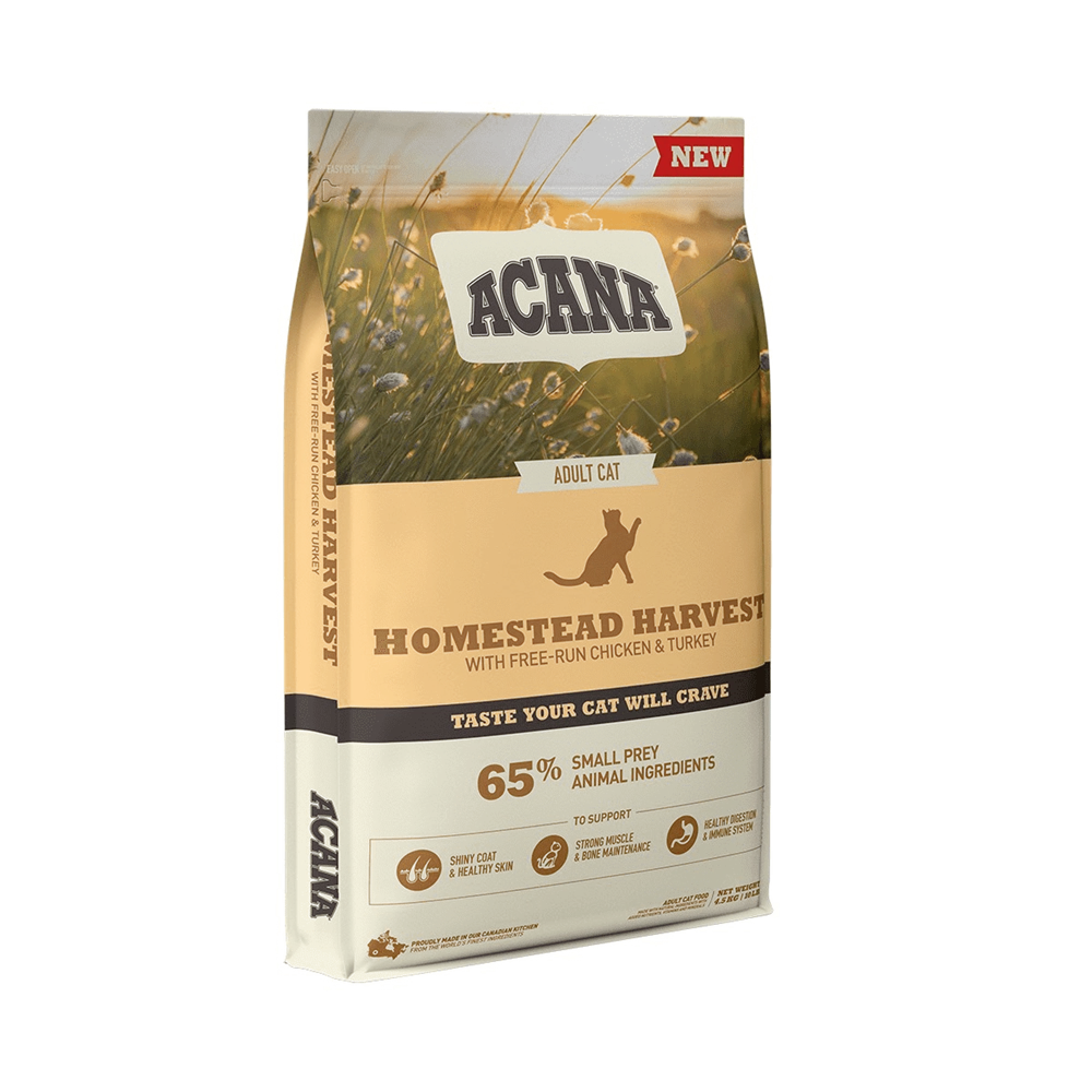 ACANA Homestead Harvest Cat 4,5kg + Überraschung für die Katze - ZooLand.com.de | Online-Zoohandlung