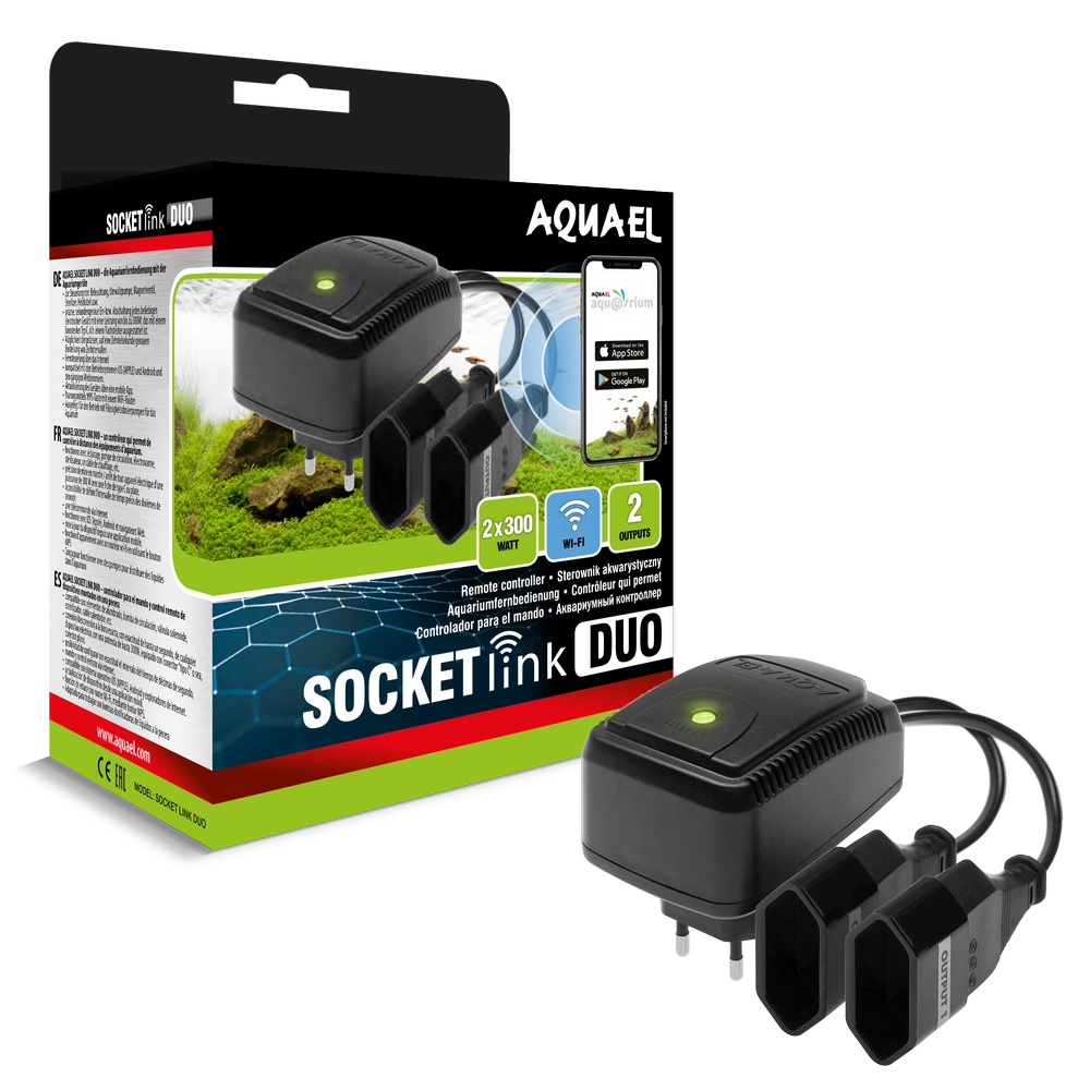 AQUAEL Zeitschaltuhr Buchse Link Duo - ZooLand.com.de | Online-Zoohandlung