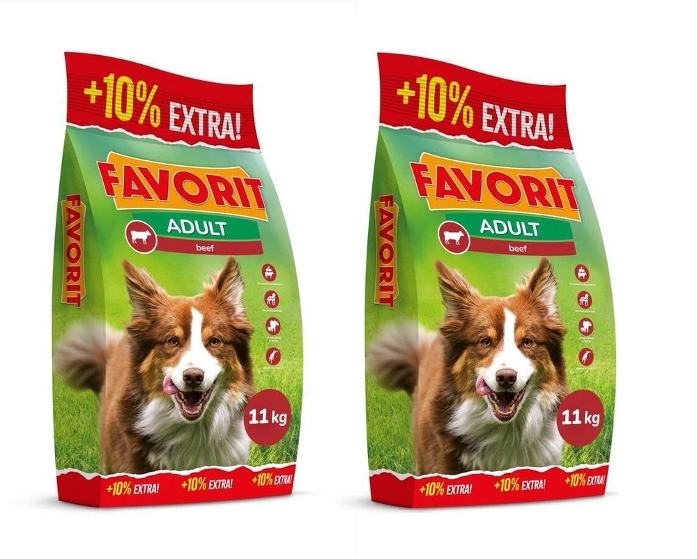Favorit Hundetrockenfutter mit Rindfleisch 10kg x 2 - ZooLand.com.de | Online-Zoohandlung