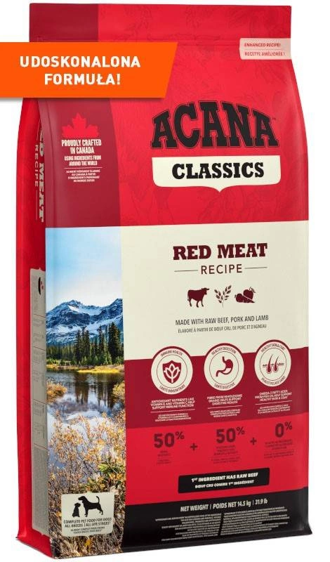 ACANA Red Meat Dog 2x14,5kg - ZooLand.com.de | Online-Zoohandlung